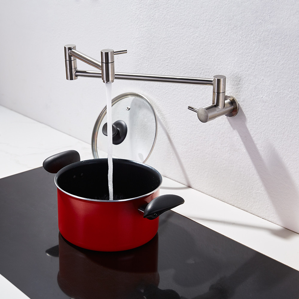 Inox 304/316 Cold water faucet stainless steel valve tap pot filler ...